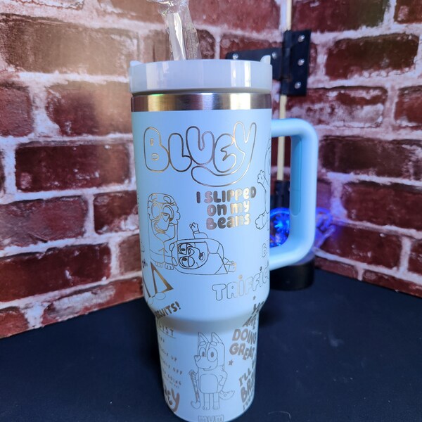 The Bluey Tumbler - Etsy