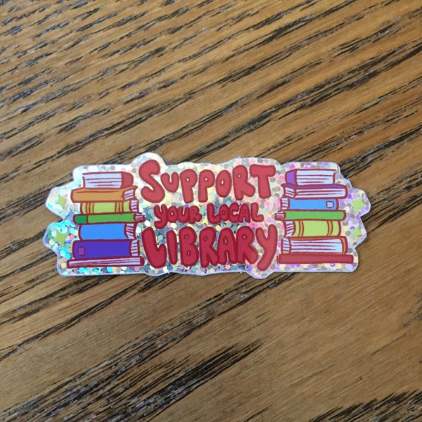 Support Your Library - Etsy