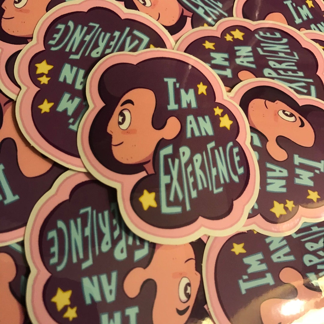 I'm an Experience sticker - Etsy