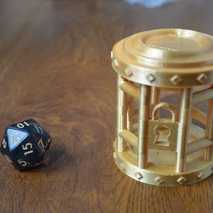 Large DICE JAIL for Dnd Table Games Dungeons, D&D Miniature Dnd ...