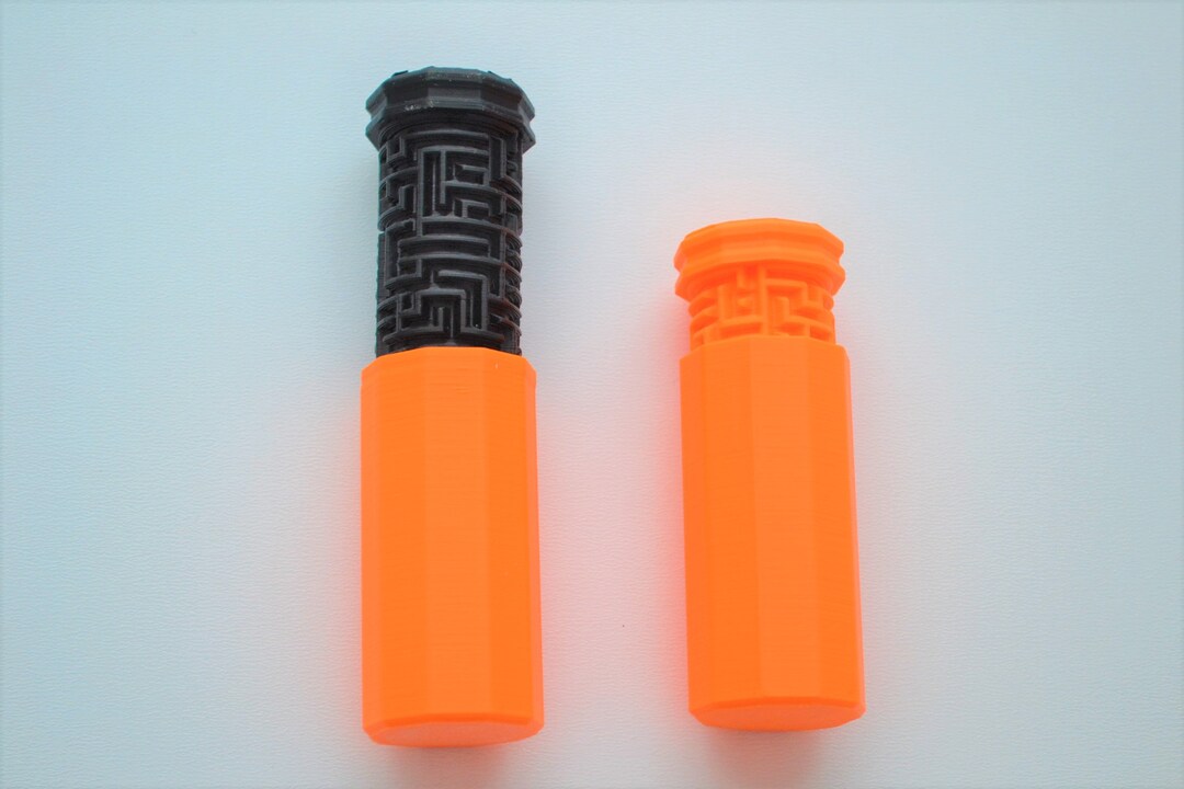 Maze Puzzle Box IQ Cylinder Geocaching Russian Matroska / Brain Teaser ...