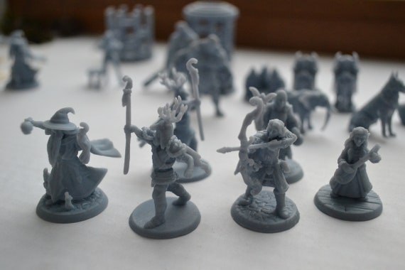 Miniature Toys Toys 3d Print Your Hero Forge Miniature DnD Miniature ...