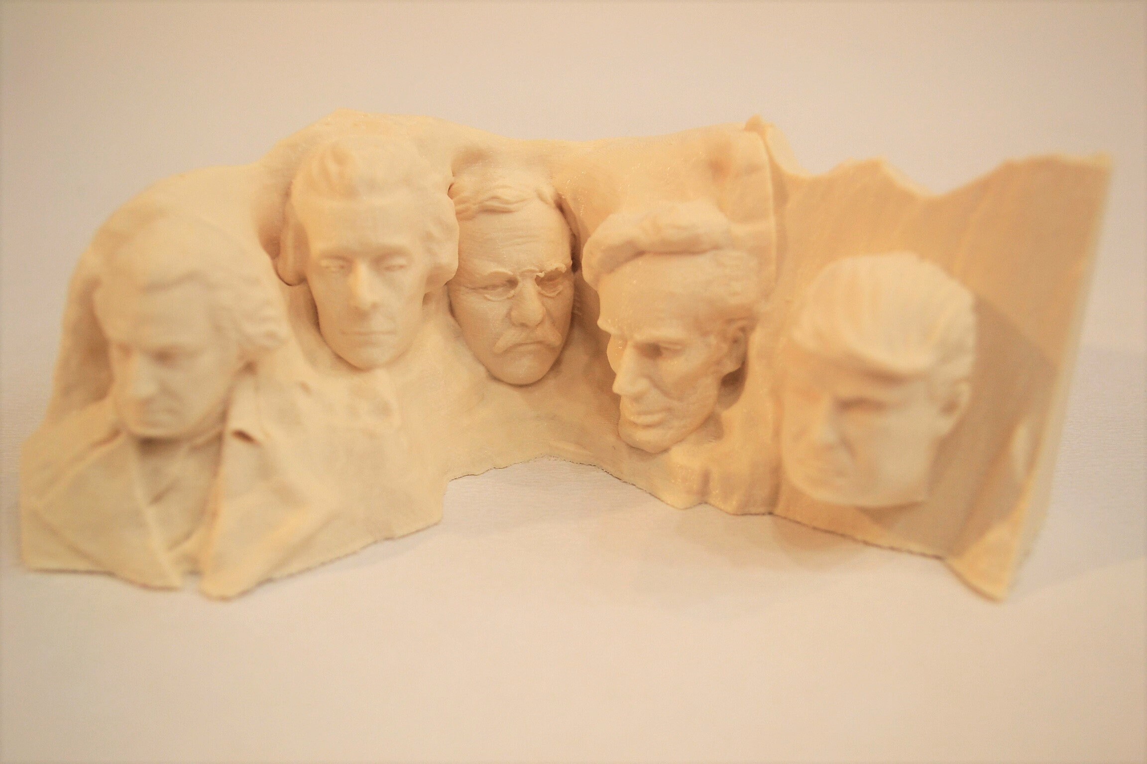 3d Printed Mount Rushmore Trump Statue American Presidents | Etsy