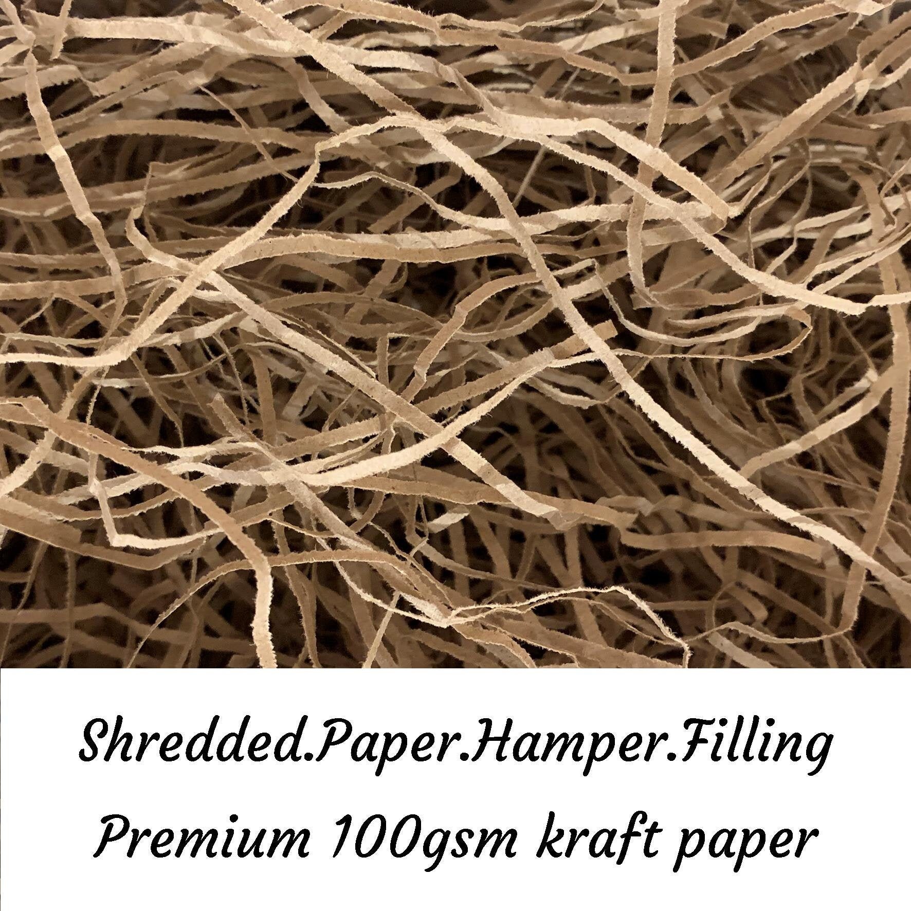 Shredded Paper Brown Hamper Gift Bag Packaging Natural Kraft | Etsy