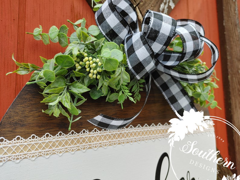 Personalized Door Hanger Custom Sign Wedding Gift | Etsy