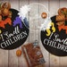 I Smell Children Door Hanger, Halloween Door Decor, Front Door ...