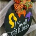 I Smell Children Door Hanger, Halloween Door Decor, Front Door ...