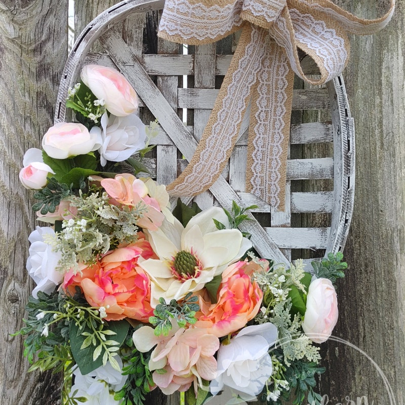 Tobacco Basket Wreath - Etsy