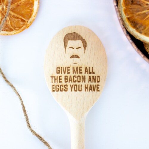 Ron Swanson Breakfast Food - Etsy