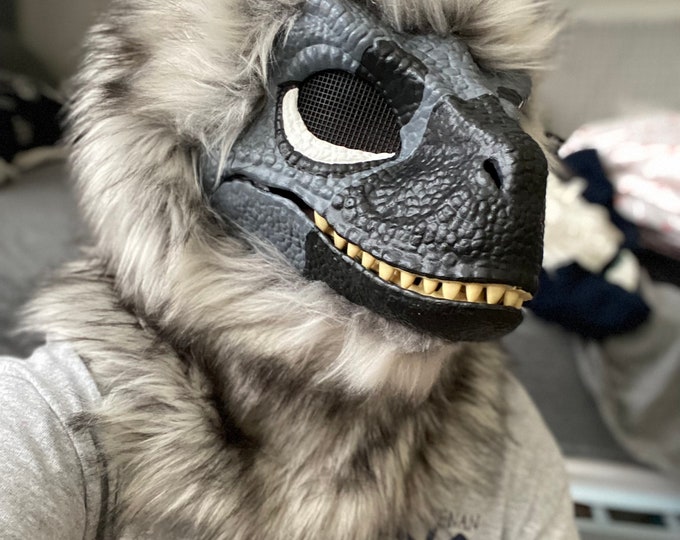 Fursuit Dino Mask Head and Tail - Etsy