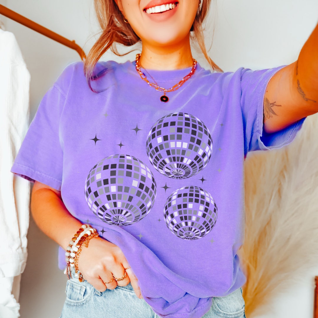 Disco Shirt Comfort Colors Last Disco Retro Shirt Disco Cowgirl Disco ...