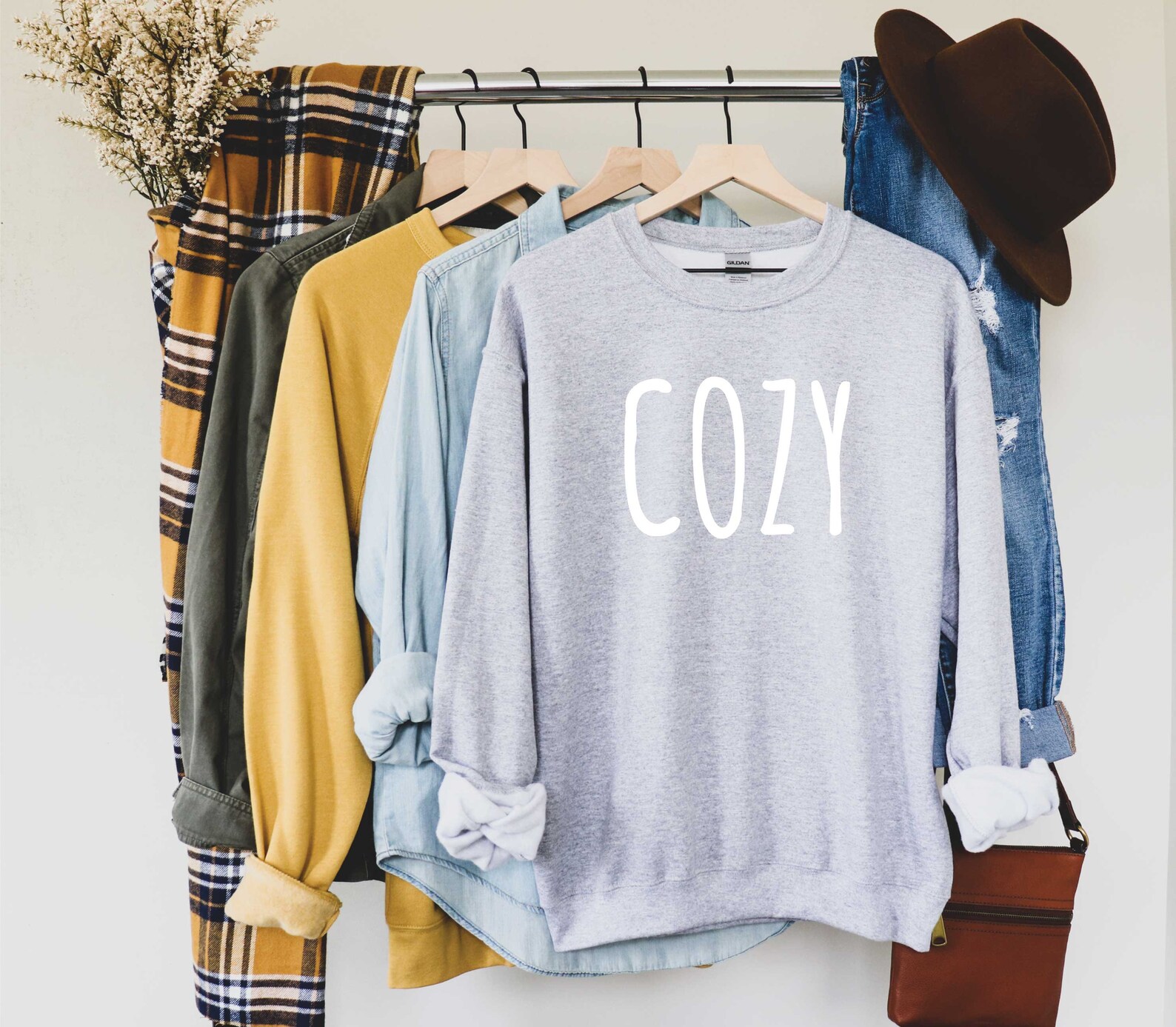 Cozy Sweatshirt Women's Fall Sweatshirt Comfortable - Etsy