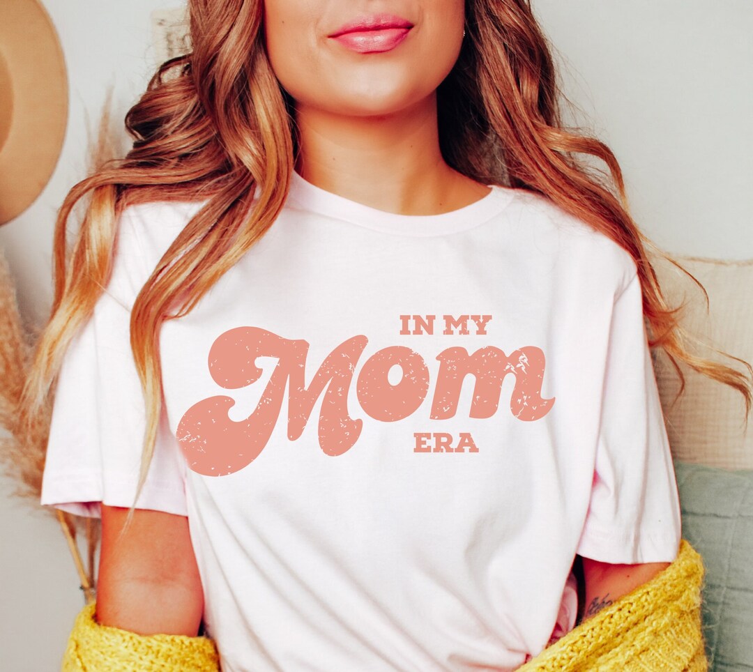 In My Mom Era Tshirt Mom Era Shirt Eras Shirt Concert Shirt Retro Mom ...