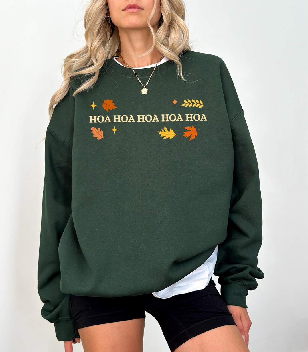 Hoa Hoa Hoa Sweatshirt Spookyseason Forks Washington Vampire Werewolf ...