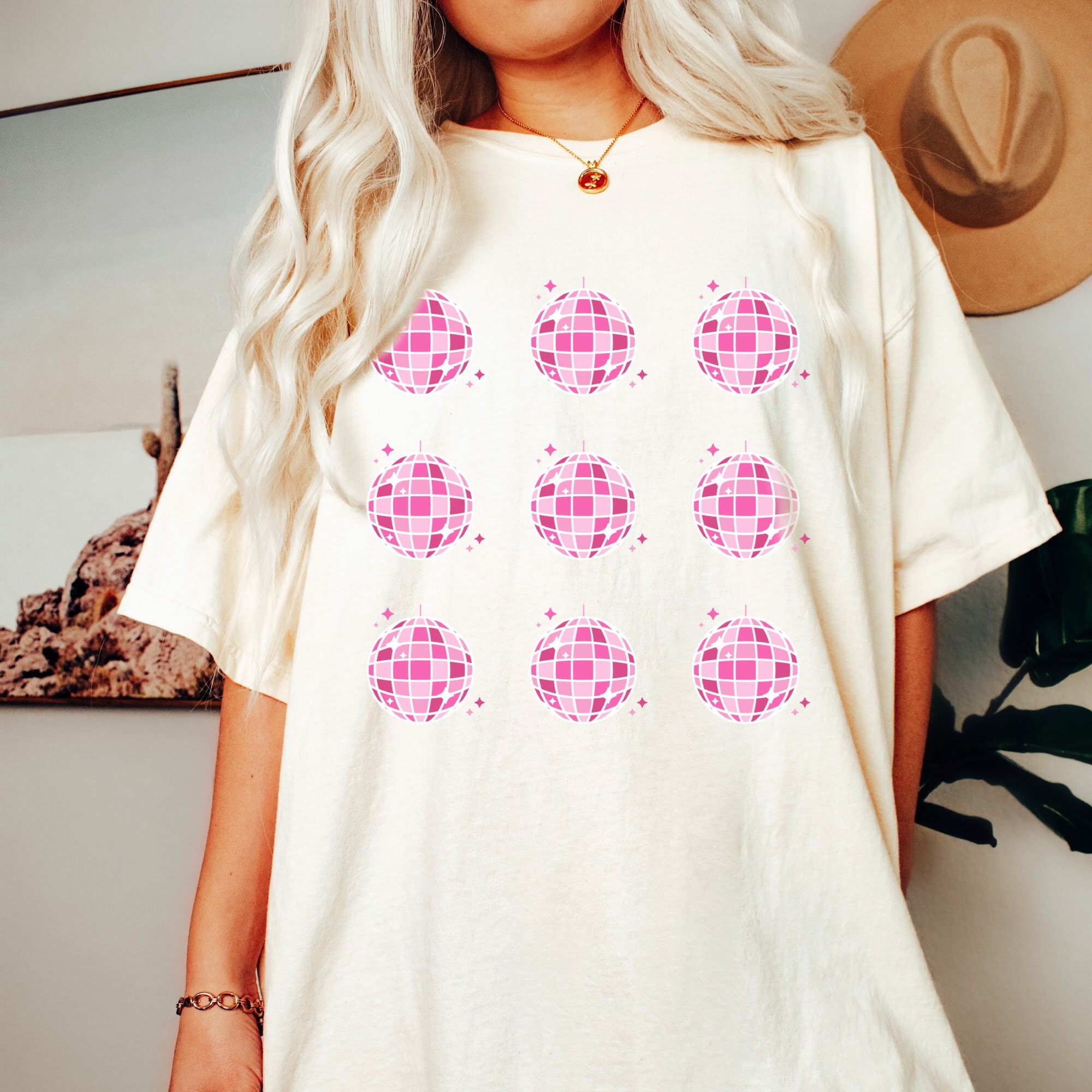 Disco Ball Shirt Mirror Ball Comfort Colors Retro Shirt Disco Cowgirl ...
