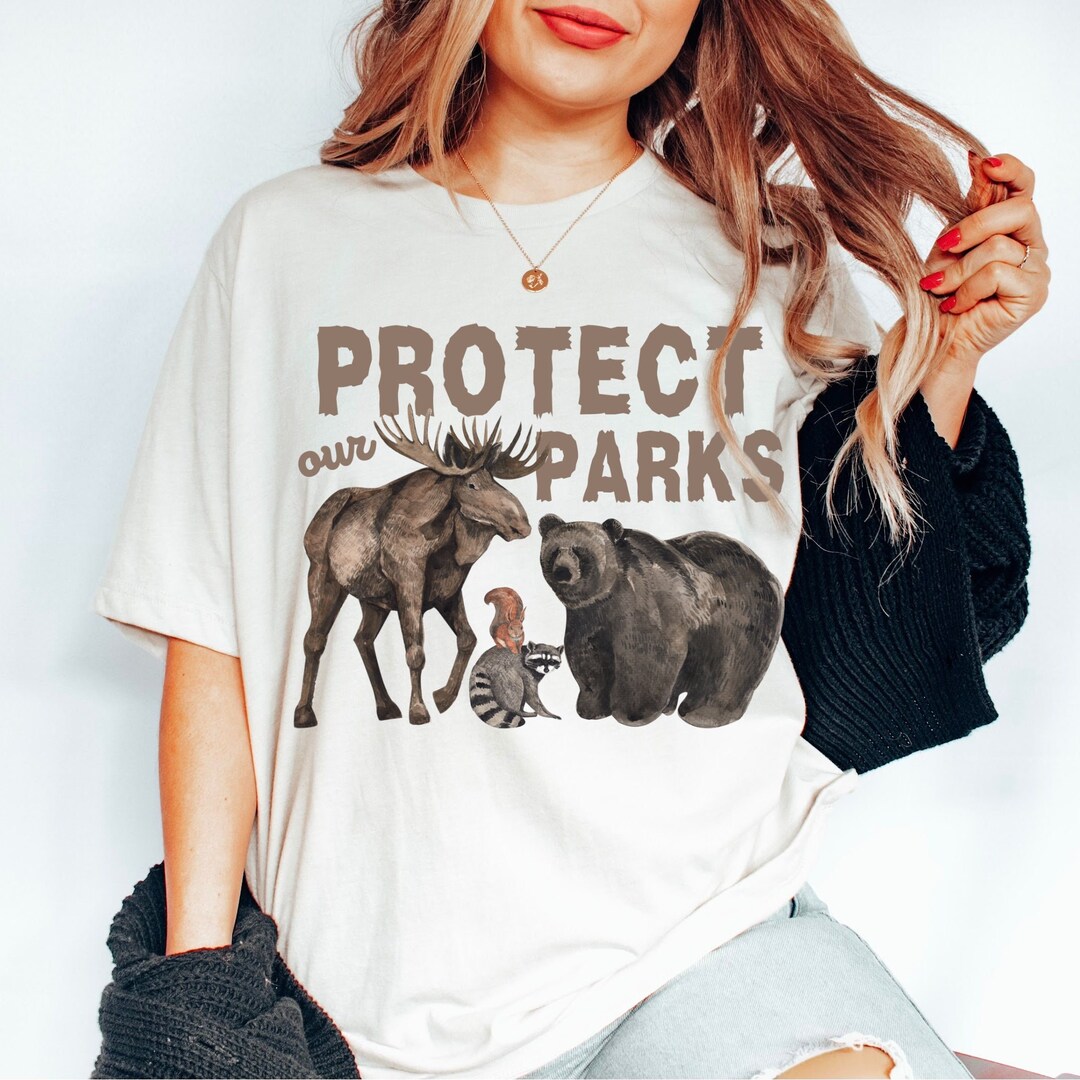 Protect Our Parks Gorpcore Granola Girl Earth Day Shirt the Locals ...