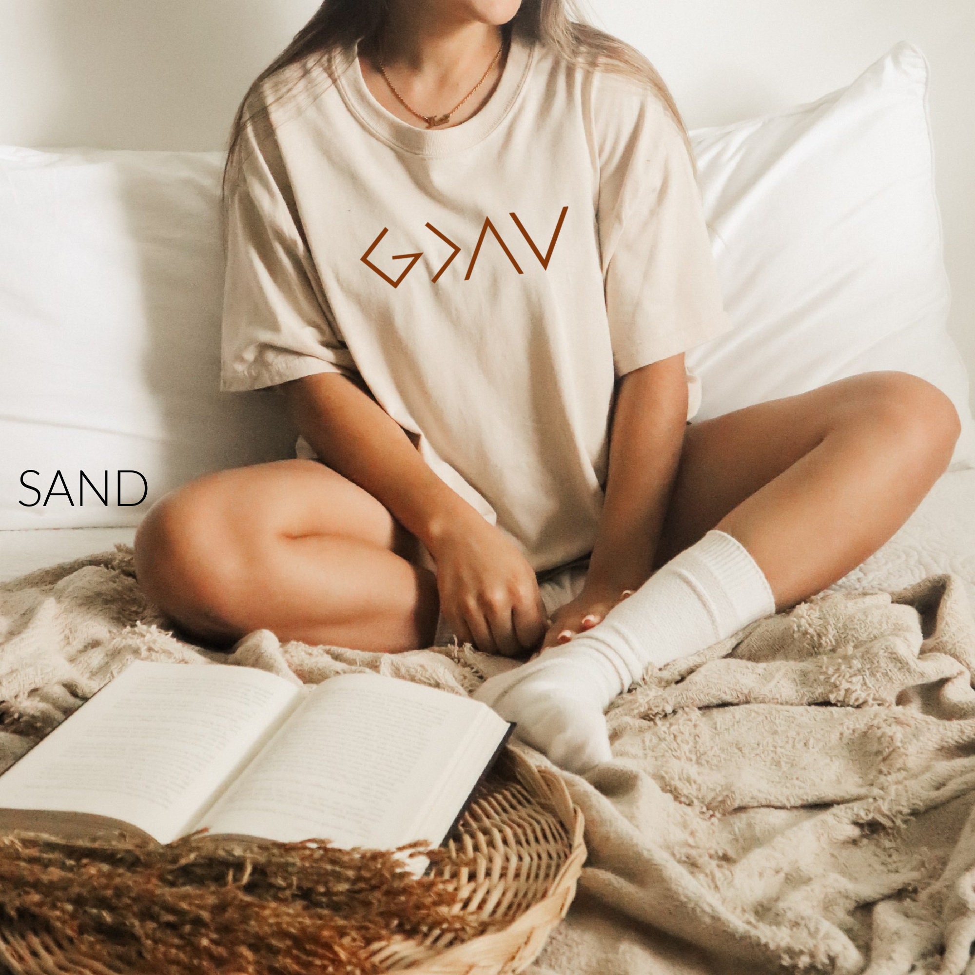 God is Greater Than Shirt Christian Crewneck Christian Merch God is ...