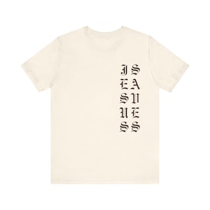 Jesus Saves Shirt Christian Clothes Christian Merch Jesus Loves You ...