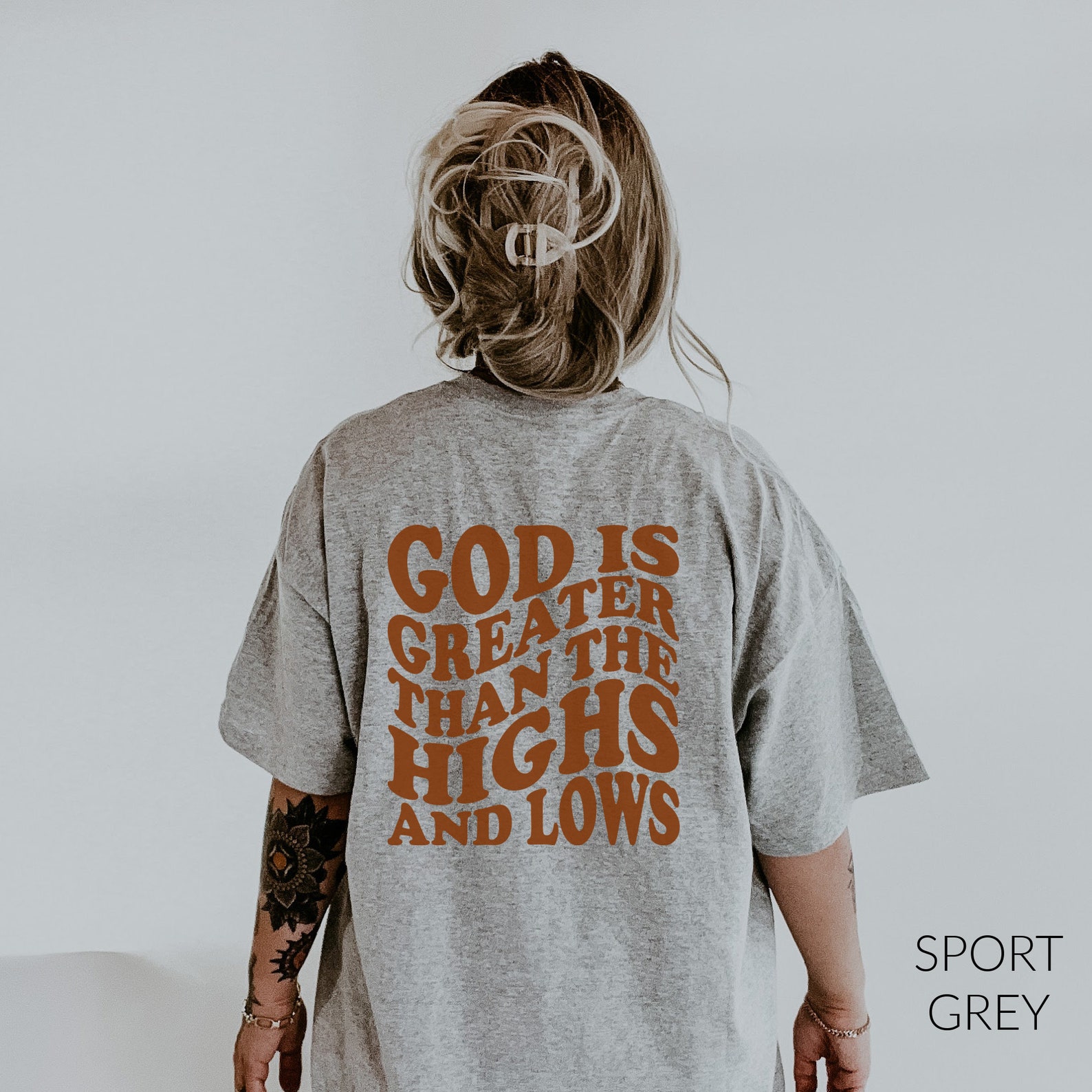 God is Greater Than Shirt Christian Crewneck Christian Merch God is ...