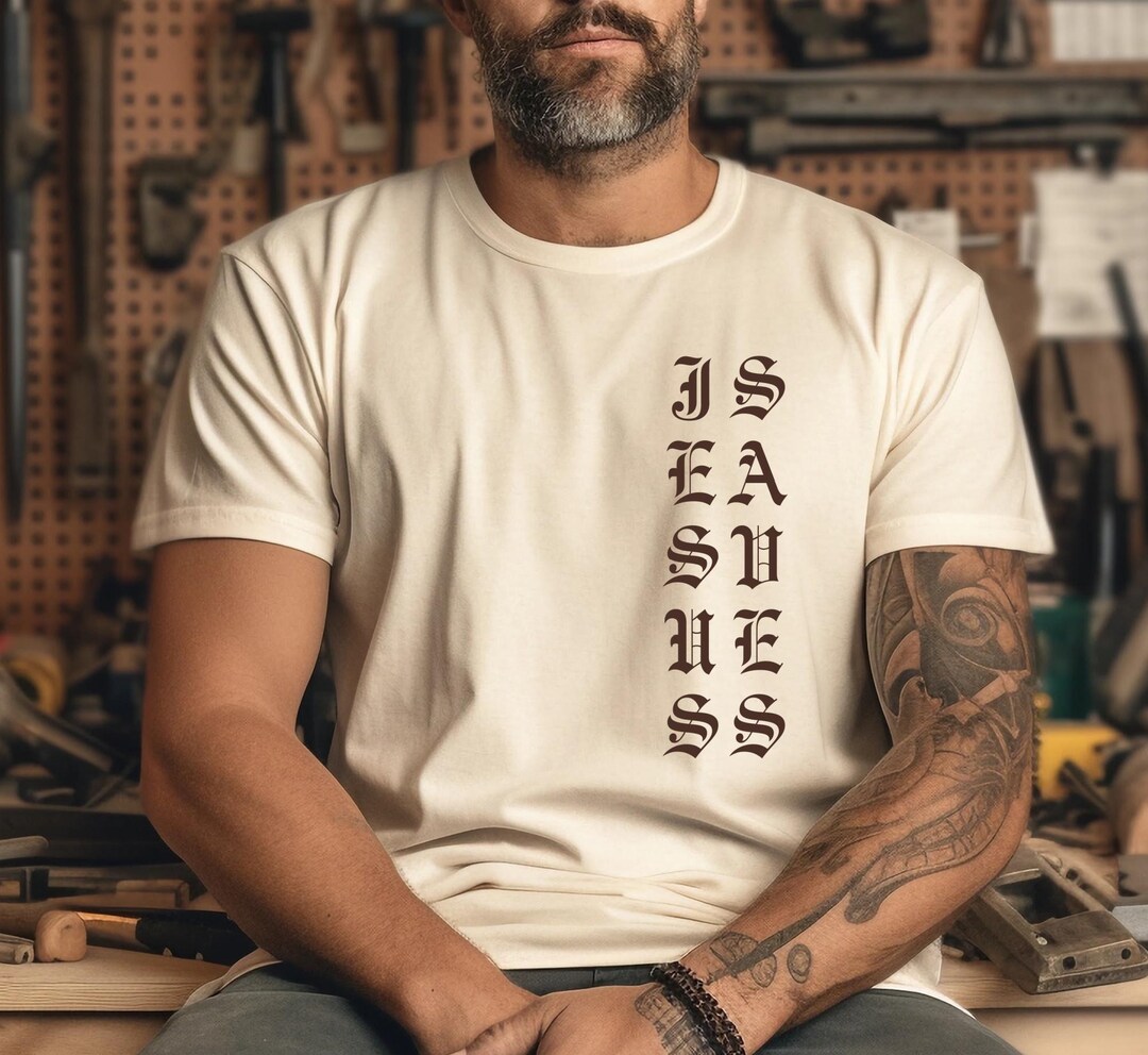 Jesus Saves Shirt Christian Clothes Christian Merch Jesus Loves You ...