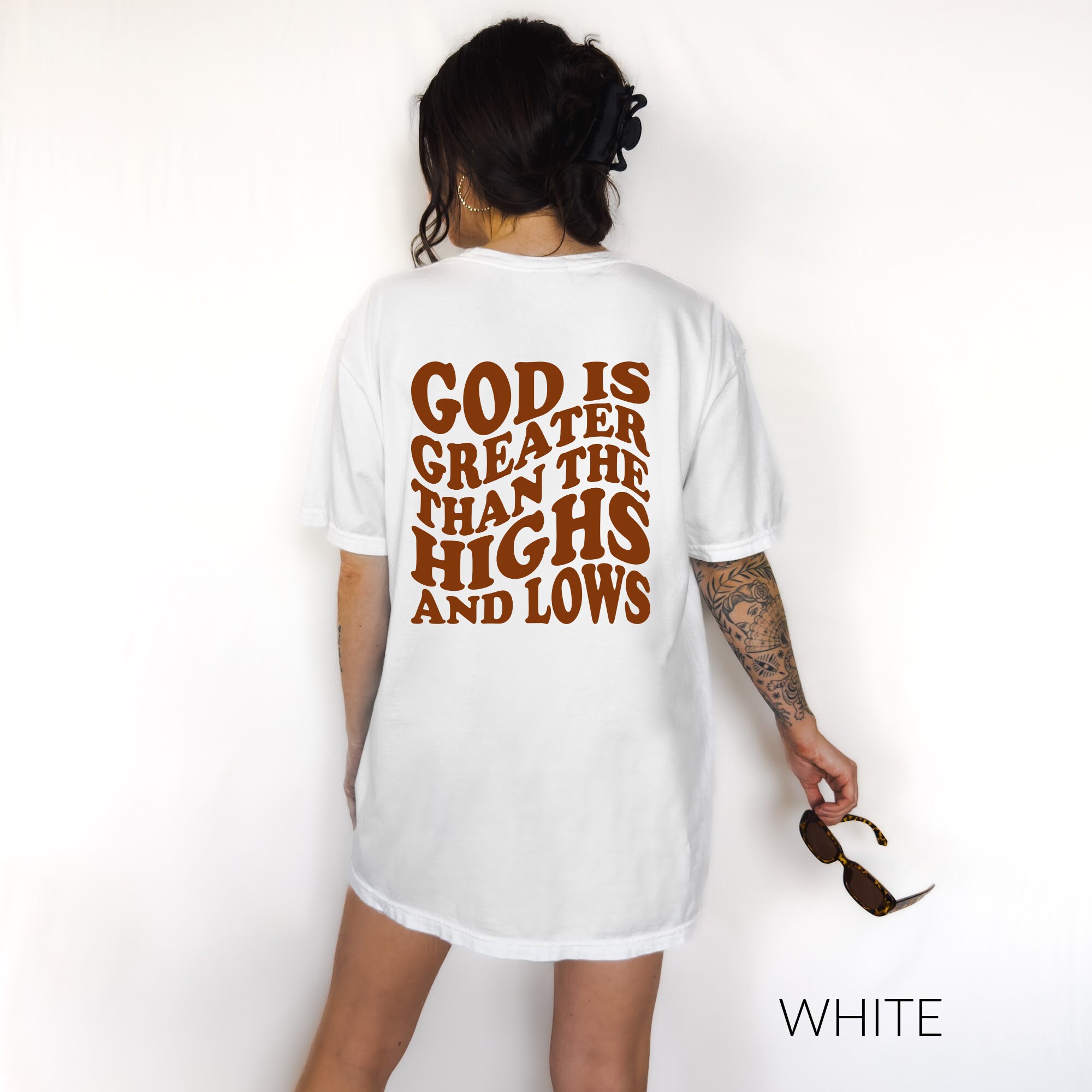 God is Greater Than Shirt Christian Crewneck Christian Merch God is ...