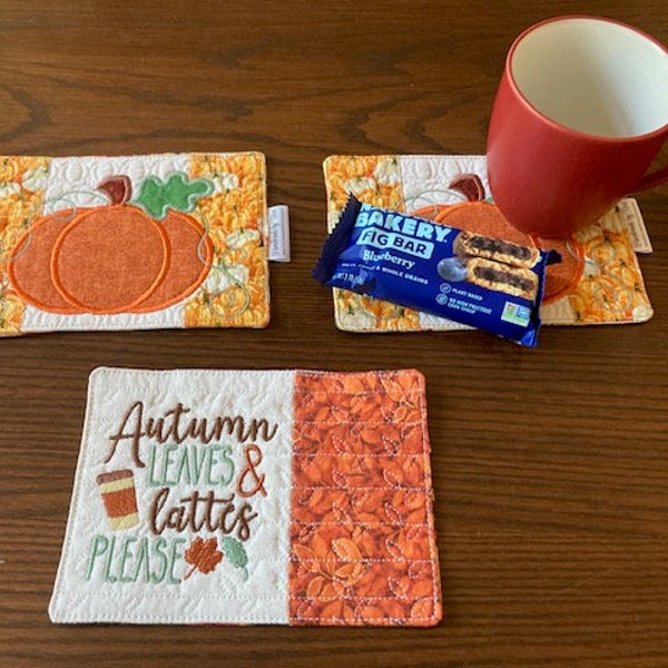 Fall Mug Rug - Etsy