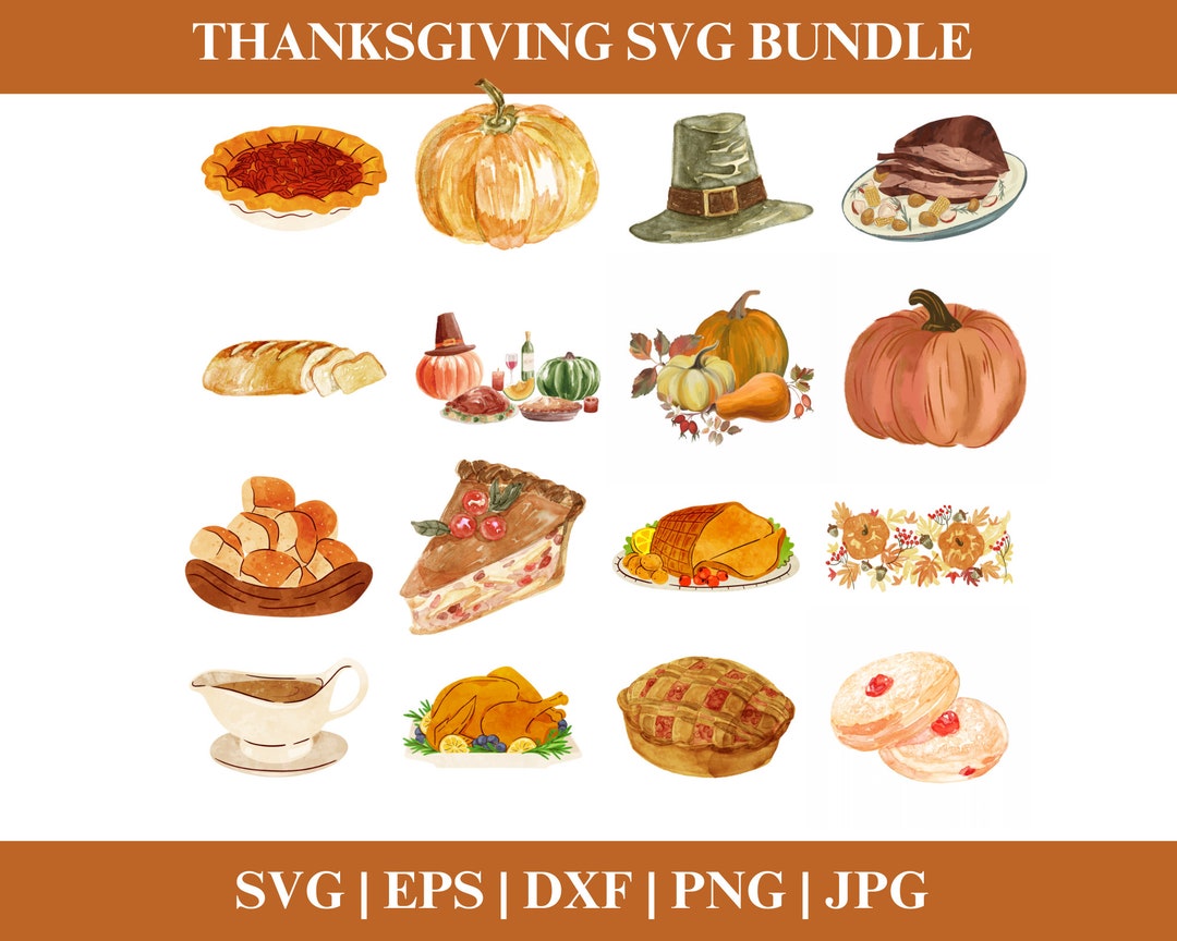 Thanksgiving SVG Bundle, Fall SVG Bundle, Fall Svg, Autumn Svg, Fall ...