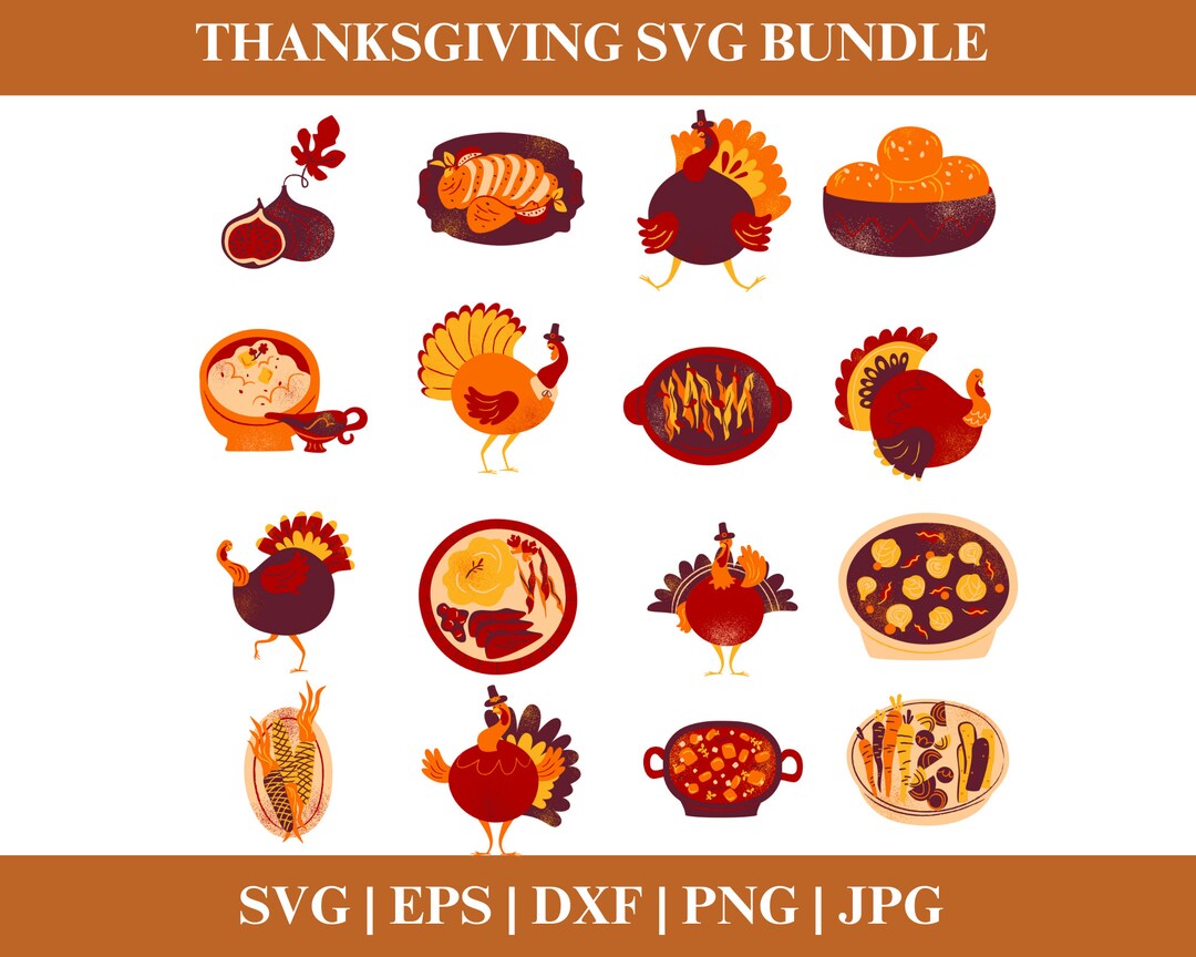 Thanksgiving SVG Bundle, Fall SVG Bundle, Fall Svg, Autumn Svg, Fall ...