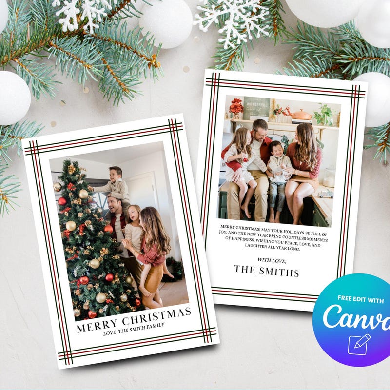 Plaid Christmas - Etsy