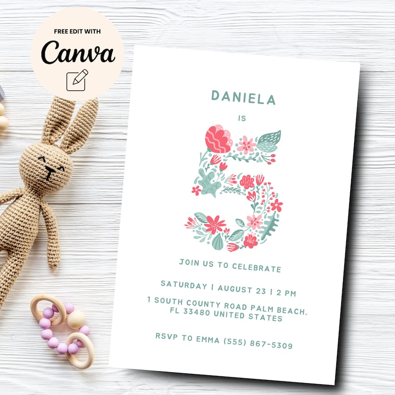 Flower Girl Invite - Etsy