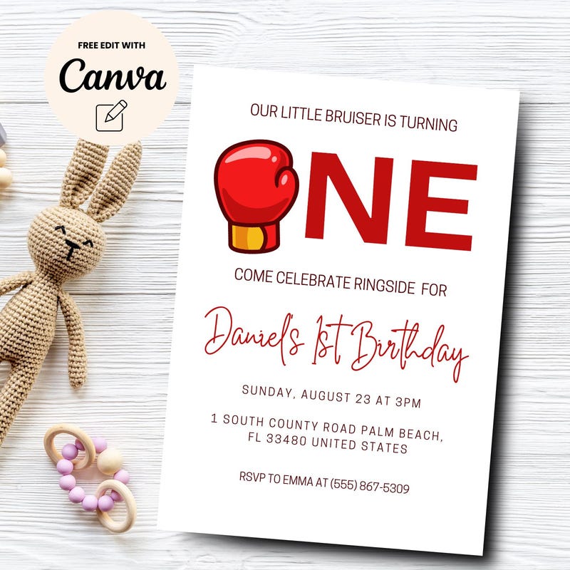 Boxing Theme Party - Etsy