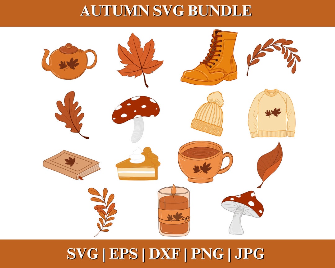 Fall Clipart, Fall Festival Clipart, Fall Leaves Clipart, Fall Leaf ...