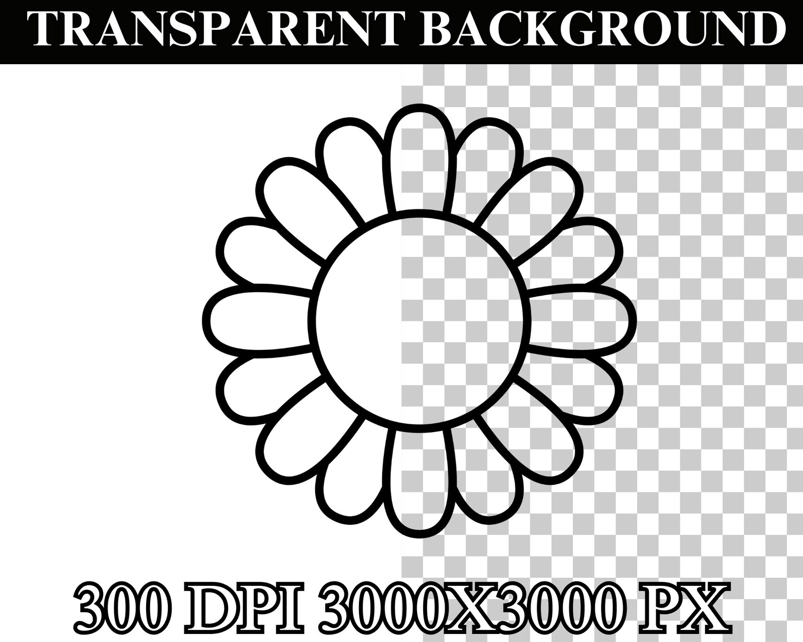 Daisy SVG Bundle, Daisy Clipart, Daisy Outline, Flower SVG Files for ...