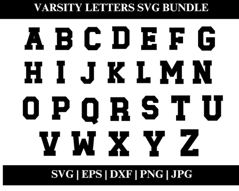 Varsity Font, College Font, Jersey Font, Varsity Letters, Varsity Font ...