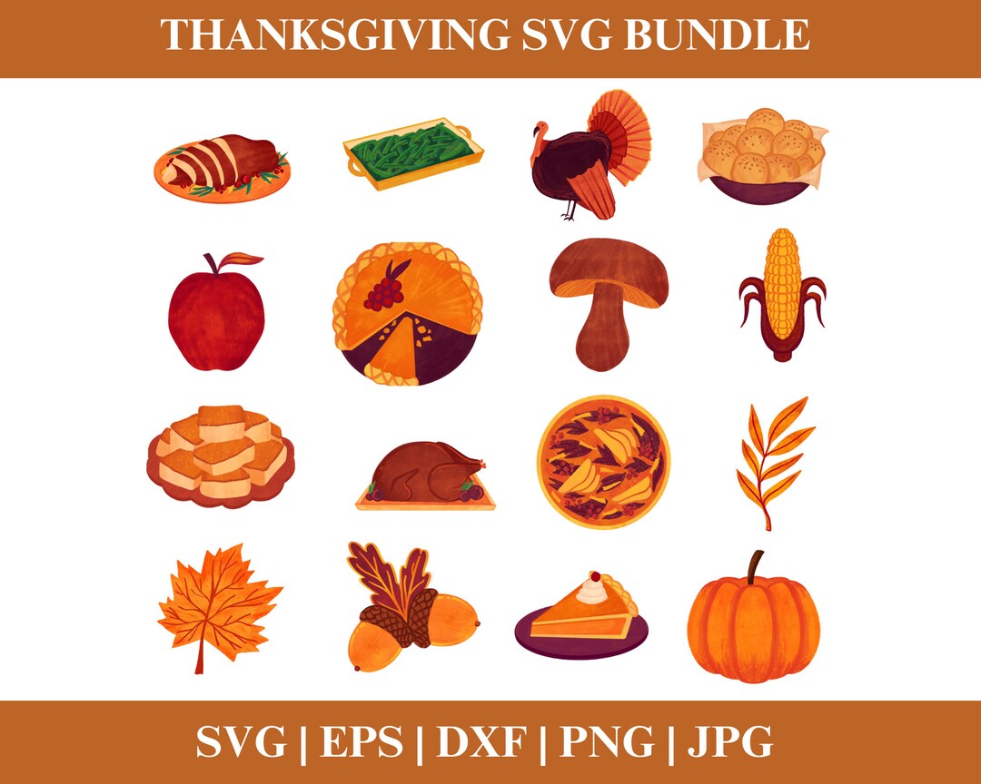 Thanksgiving SVG Bundle, Fall SVG Bundle, Fall Svg, Autumn Svg, Fall ...