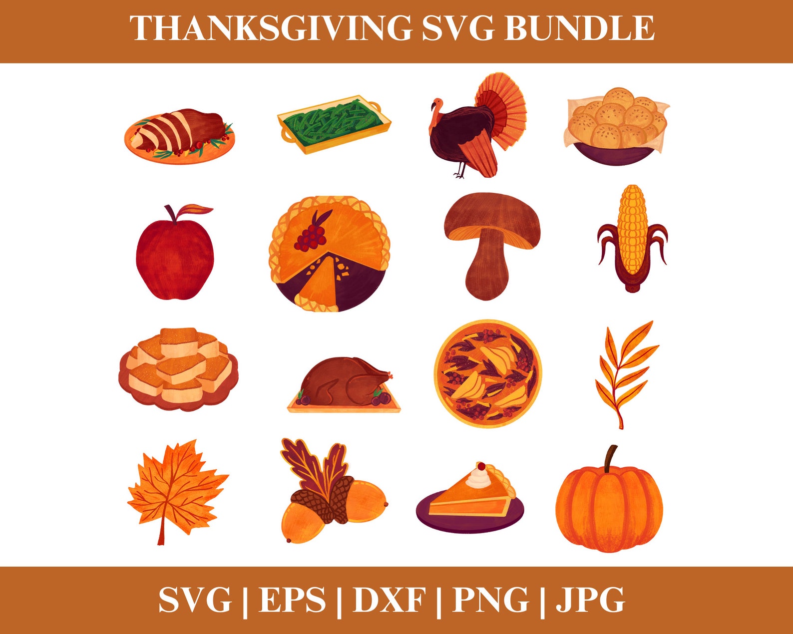 Thanksgiving SVG Bundle, Fall SVG Bundle, Fall Svg, Autumn Svg, Fall ...