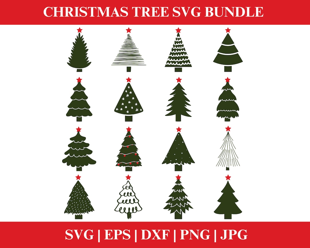 Christmas Tree SVG Bundle, Christmas PNG , Christmas Tree Svg ...