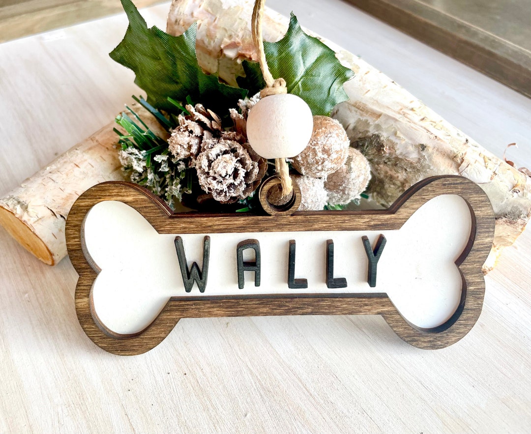 Dog Ornament Personalized | Dog Bone Ornament | Dog Ornament | Dog ...