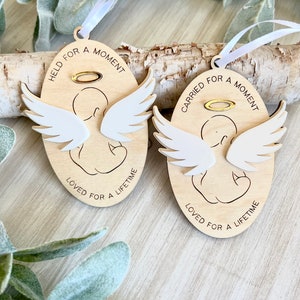 Baby Memorial Ornament | Infant Loss | Miscarriage | Stillborn | Hand ...