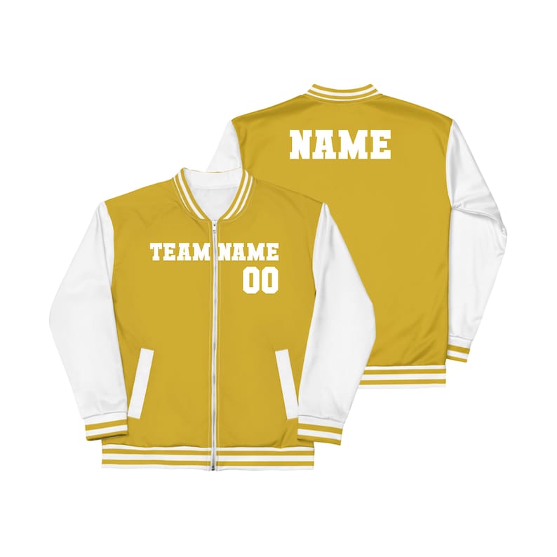 Bomber Varsity Jacket, Customized Football Toddler Varsity Top ...