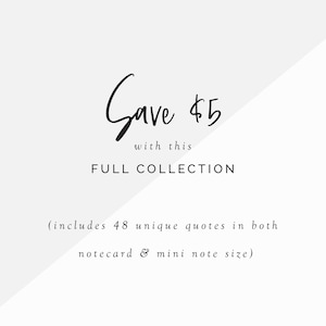 Inspirational Quote Cards Printable Bundle - Etsy