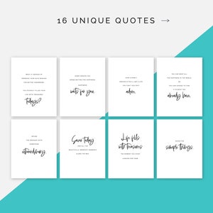 Encouragement Cards Pack, Mini Note Cards, Be Positive - Etsy