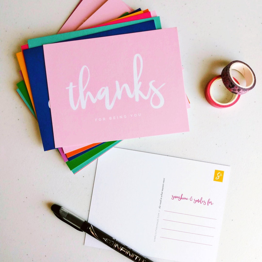 Encouragement Postcards Set of 24 Happy Mail, Inspirational, Teacher ...