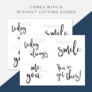 Printable Encouragement Cards Set - Etsy