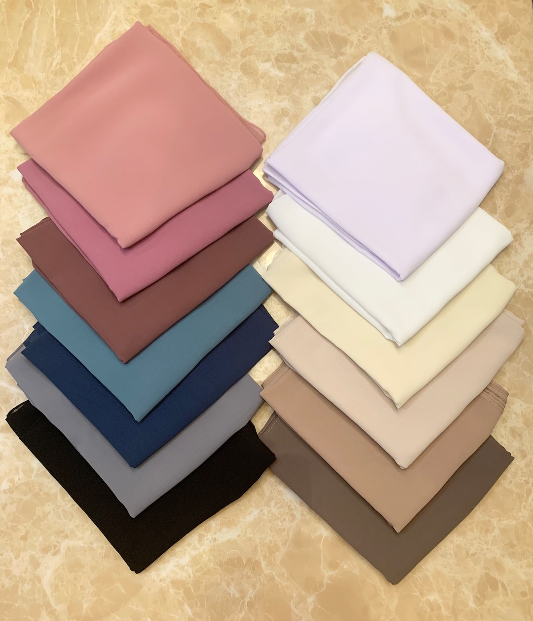 Chiffon Georgette Scarf Hijab Soft Premium Quality Shawl Plain Wrap - Etsy