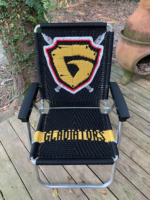 Custom Macrame Lawn Chair Gladiators | Etsy