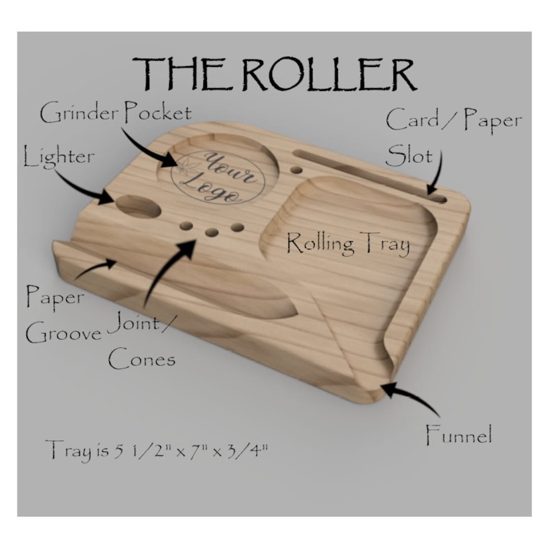 The "roller" Rolling Tray (digital Files) - Etsy