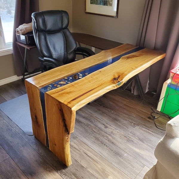 Epoxy Office Desk - Etsy
