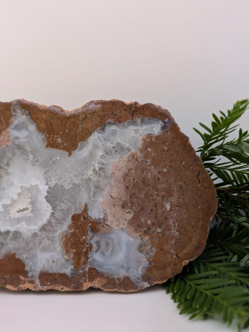 Striking Mexican Double Geode/nodule With Unique Agate and Quartz ...