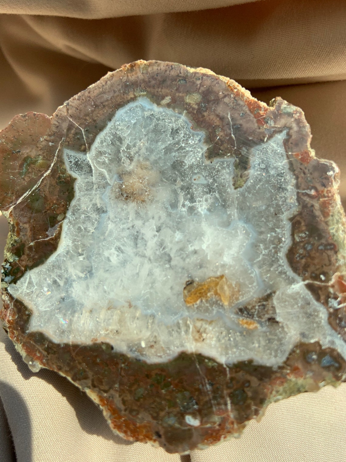 Inventory Reduction: Sparkling Geode/nodule Half Cut and - Etsy